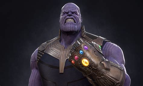Creating Thanos And The Infinity Gauntlet Zbrushcentral