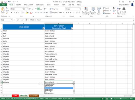 Download Xltool Excel To Tally Prime And Erp Software 11162