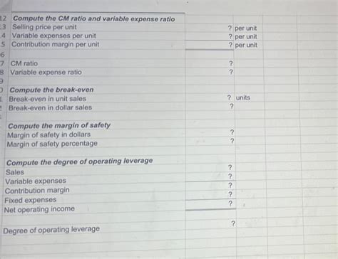 Solved For Example In Cell Gis Enter The Formula Chegg Com
