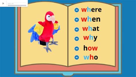 Question Words Genially