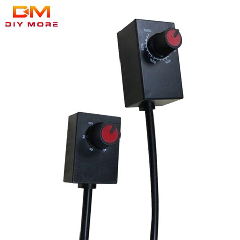 Diymore Dc 01 10v Led Dimmer Knob Controller Rotary Mini Switch Pwm