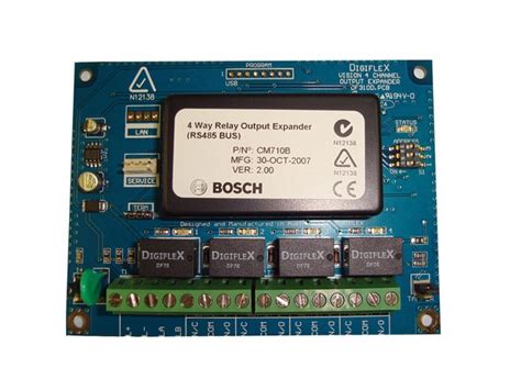 Sol 6000 4 Way Relay Output Module Electrocraft Tv Data Security