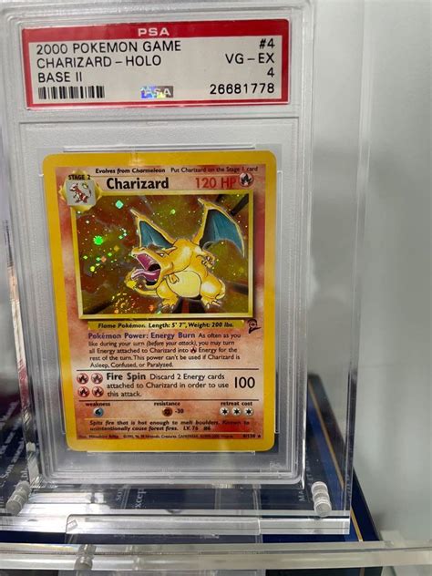 Charizard Base Set 2 Psa 4 Pokémon Hobbies And Toys Toys And Games On