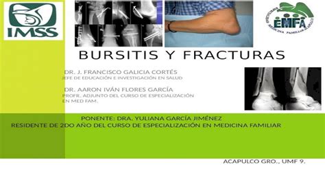 Bursitis Y Fracturas [pptx Powerpoint]