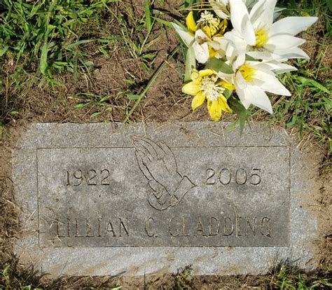 Lillian Caroline Gladding 1922 2005 Find A Grave Memorial