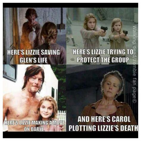 Walking Dead Lizzie Meme