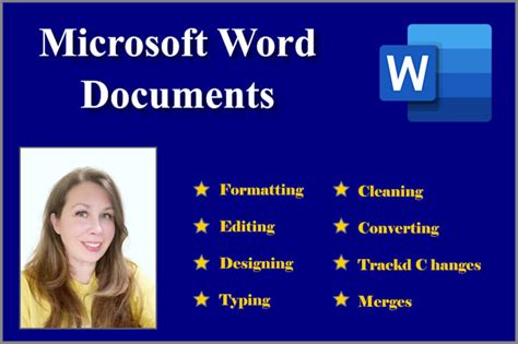 Edit Format Convert Design Your Ms Word Document By Joybrock Fiverr