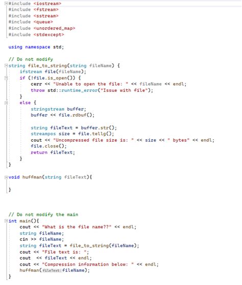 Solved For This Assignment We Are Simply Opening A Text File