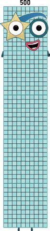 Numberblocks 500 Blocks By Jeanpaulfelix On Deviantart