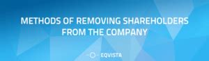How To Remove Shareholders From The Company Eqvista