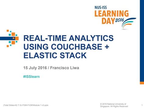 Nus Iss Learning Day 2016 Big Data Analytics Ppt