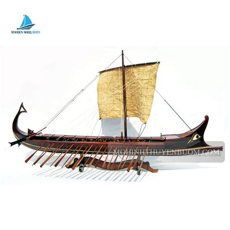 Traditional Boat Bireme Model Lenght 80 Speed Boat Model