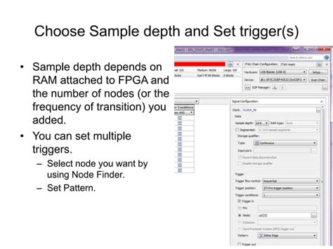 Tutorial For Quartus Iis Signaltap Ii Logic Analyzer Ppt
