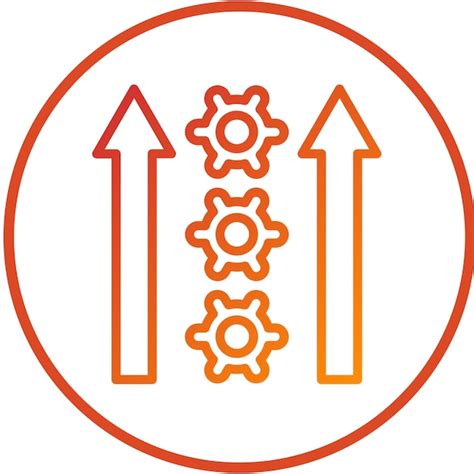 Premium Vector Vector Design Vertical Integration Icon Style