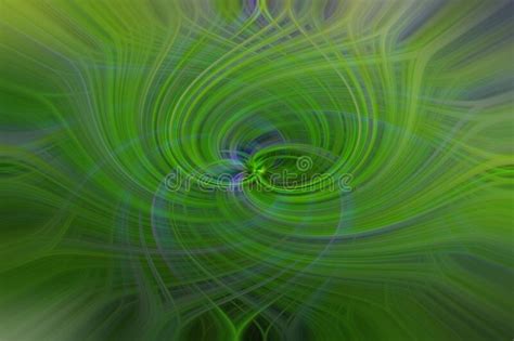 fractal pattern geometric shapes in green stock illustration