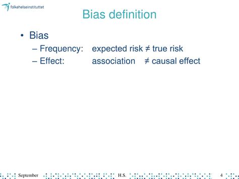 PPT Selection Bias Concepts PowerPoint Presentation Free Download ID 3813817