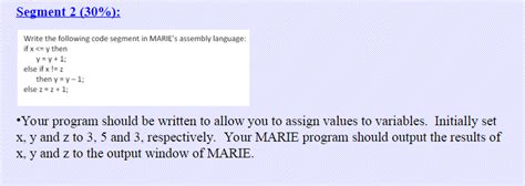 Solved Segment 2 30 Write The Following Code Segment In