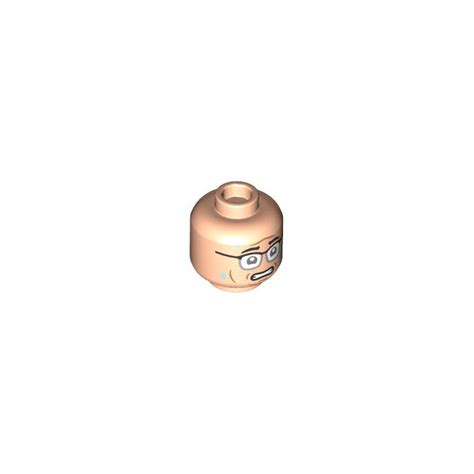 Lego Dennis Nedry Minifigure Head 3274 103584 Brick Owl Lego