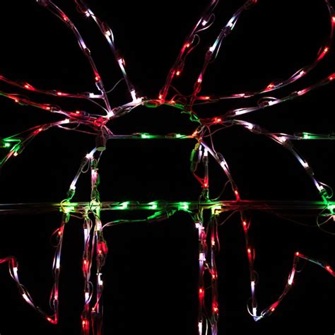 Holidynamics Holiday Lighting Solut 76 In Wall Mounted T Box Yard Decoration With Color