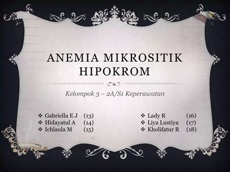 Anemia Mikrositik Hipokrom Ppsx