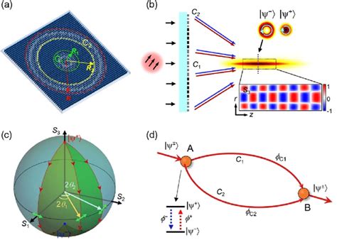 Illustration Of Metasurface Interferometer For Oscillatory Spin Download Scientific Diagram