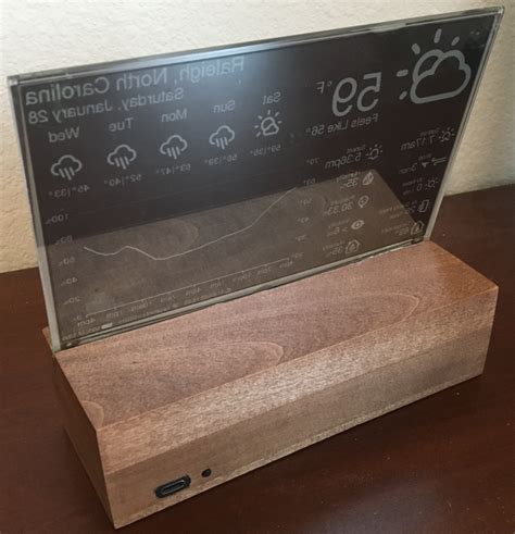 Проект Paragon Esp32 Weather Display Picockpit