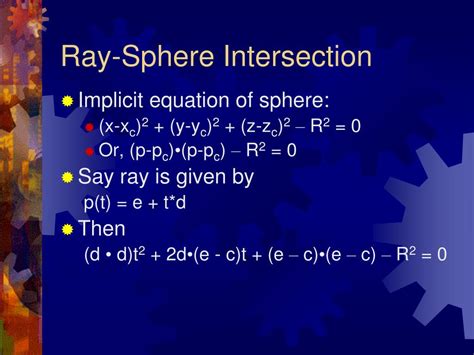 ppt raytracing powerpoint presentation free download id 1905347