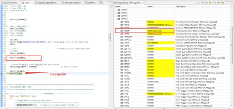 CCS TMS F In Pwm Up Down Counter Mode Set TBCTR Cause An Error That Is TBCTR