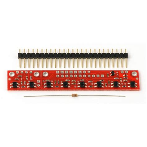Qtr 8rc Infrared Reflectance Sensor Array Electronics Sensors Robotics Online