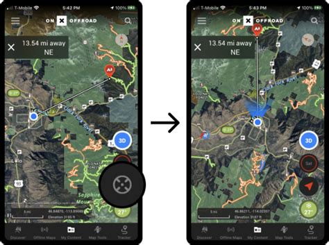 Using The Go To Waypoint Feature To Navigate To A Saved Waypoint OnX Offroad