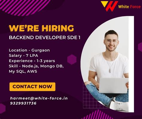 white force group on linkedin backend frontend javascript