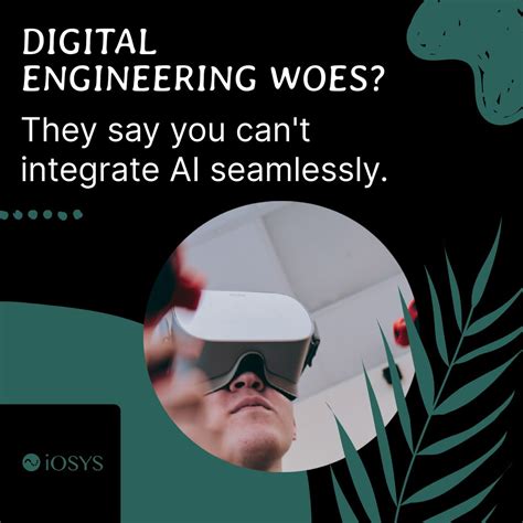 iosys software on linkedin digitaltransformation aiintegration