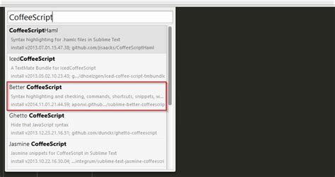 coffeescript application development cookbook