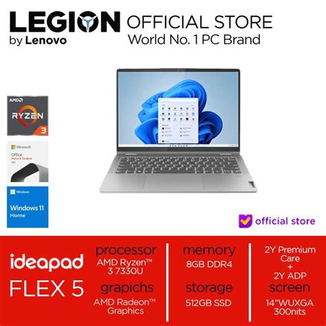 Promo LENOVO IDEAPAD FLEX ABR AGID AMD R U GB GB WUXGA WIN OHS TOUCHS
