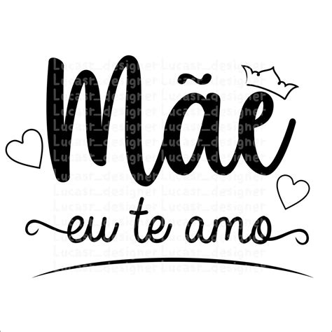 Arte Mãe Eu Te Amo Para Balão Bubble Elo7 Produtos Especiais
