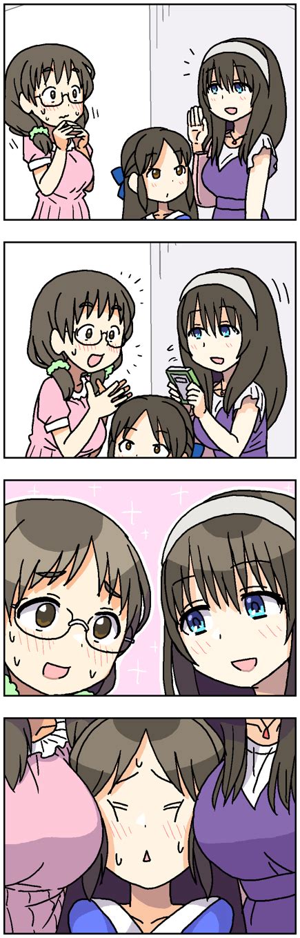 Sagisawa Fumika Tachibana Arisu And Asano Fuka Idolmaster And More Drawn By Maruput Danbooru