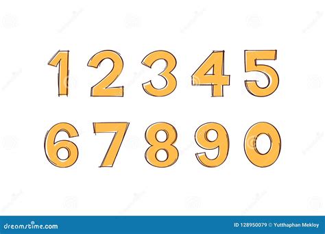 Vector Digits Numerals Created In 8 Bit Style Pixel Art Number CartoonDealer Com 88348884