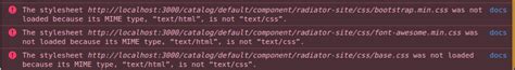 Techdocs Mime Type Errors In The Browser Console · Issue 6015