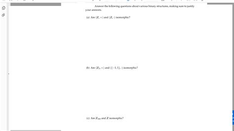 Solved Answer The Following Questions About Various Binary