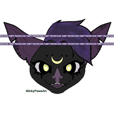 Bat Fursona Etsy