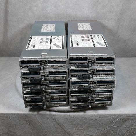 Ten Cisco UCS Servers