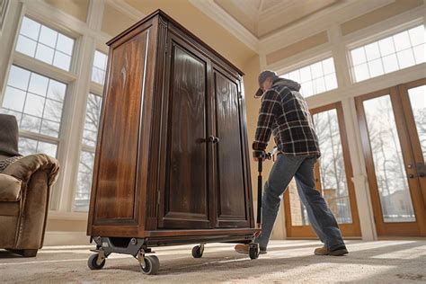 comment déplacer une armoire sans pied