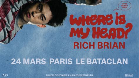 Billets Rich Brian à Paris Bataclan Du 24 Mars 2026 Infos Et Prix Des Places De Concert