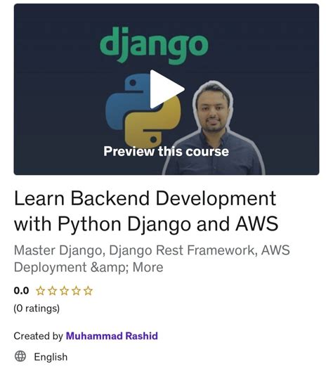 Udemy Course On Backend Development Muhammad Rashid Posted On The