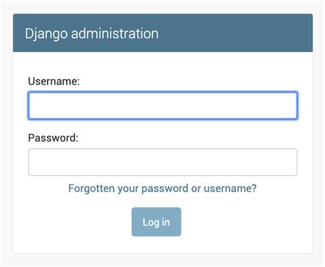 Link To Password Reset Form · Issue 818 · Django