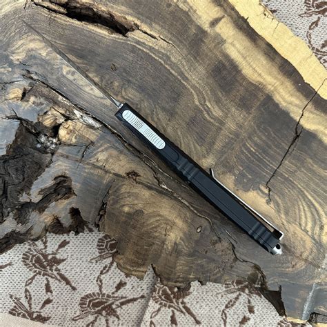 Microtech Combat Troodon D/E Black Satin Full Serrated 142-6 (Pre-Owned ...