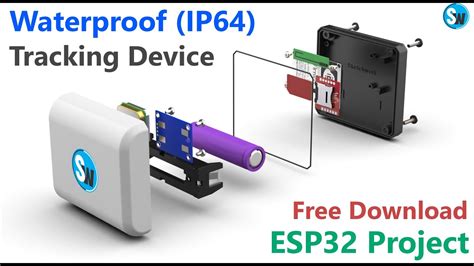 Esp32 Gps Tracking Device Vehicle Tracking System Enclosure Design