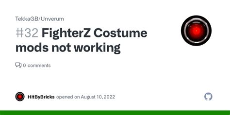 fighterz costume mods not working · issue 32 · tekkagb unverum · github