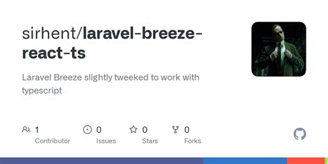 Github Sirhentlaravel Breeze React Ts Laravel Breeze Slightly