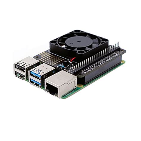 Treedix Compatible With Raspberry 4 4b Fan Hat Heatsink Kit Gpio Expan Treedix Official